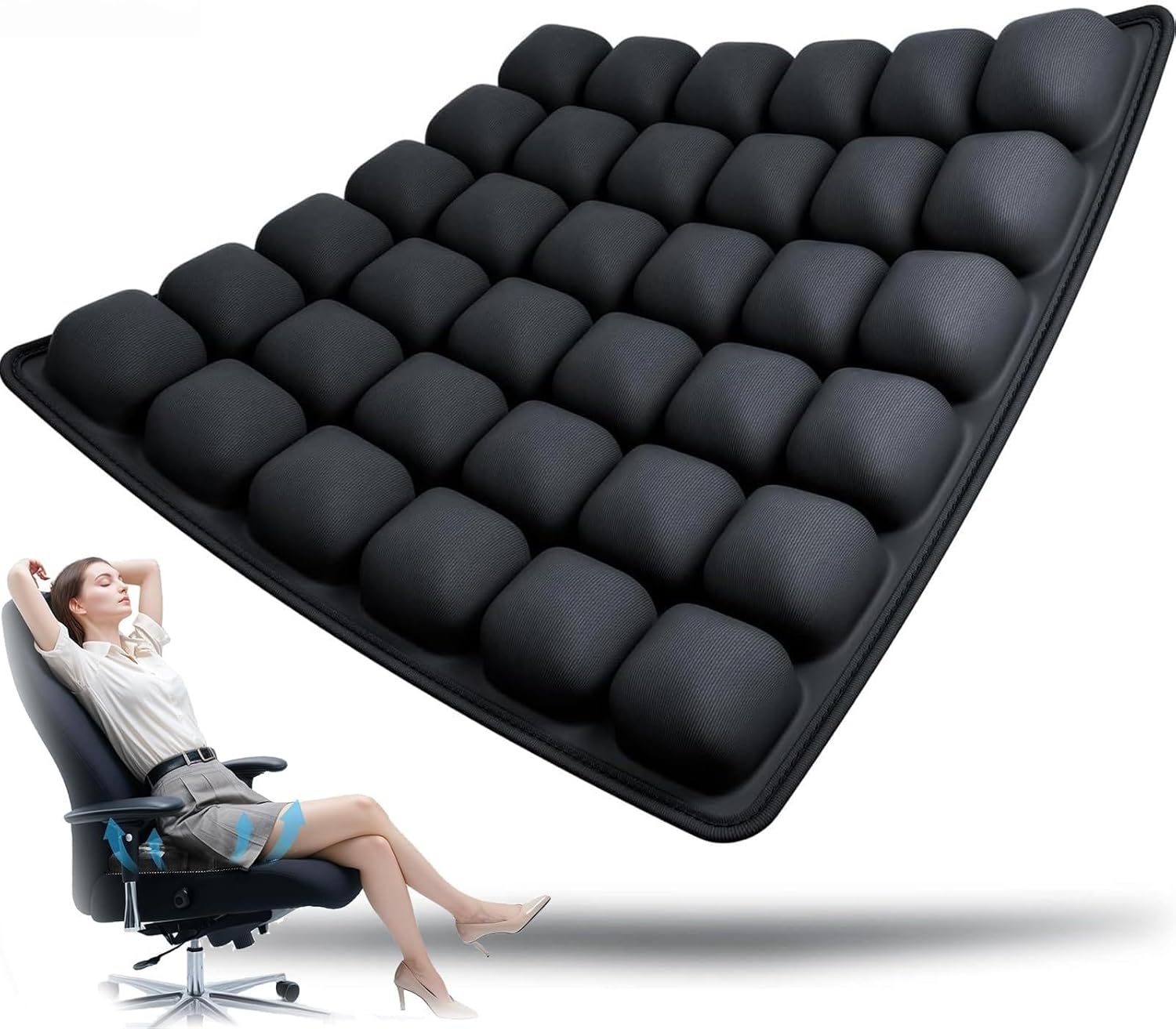 Inflatable travel cushion | Ergonomic cushion | car and flight cushion ...