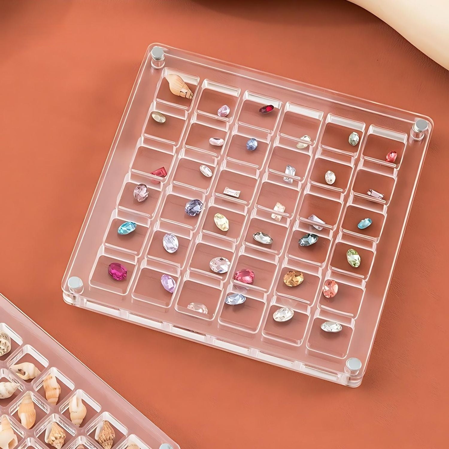 Acrylic Mini Display Case | Transparent | Square | Unbreakable | 36 ...